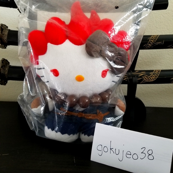 Sanrio | Other | Hello Kitty X Street Fighter Akuma Plush Doll | Poshmark